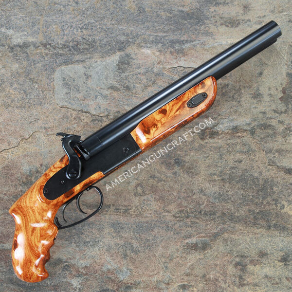 Diablo 12 gauge double barrel black powder pistol by American gun craft ...