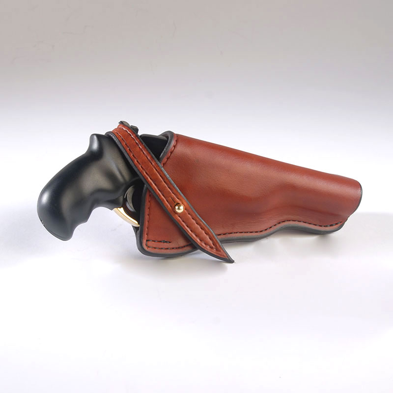 Diablo 12 Gauge Pistol – Cross Draw Leather Holster | American Gun Craft